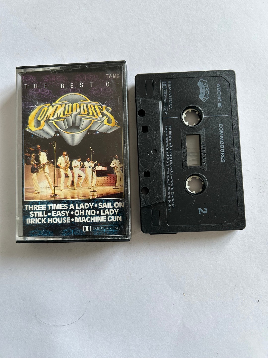Commodores Greatest Hits Cassette Tape - Etsy