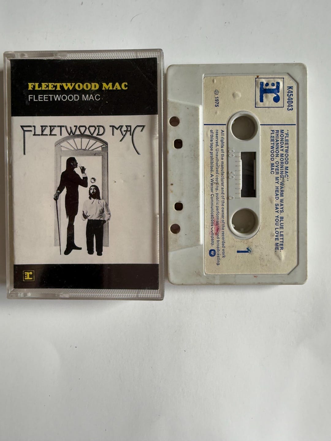 Fleetwood Mac Fleetwood Mac Cassette Tape - Etsy