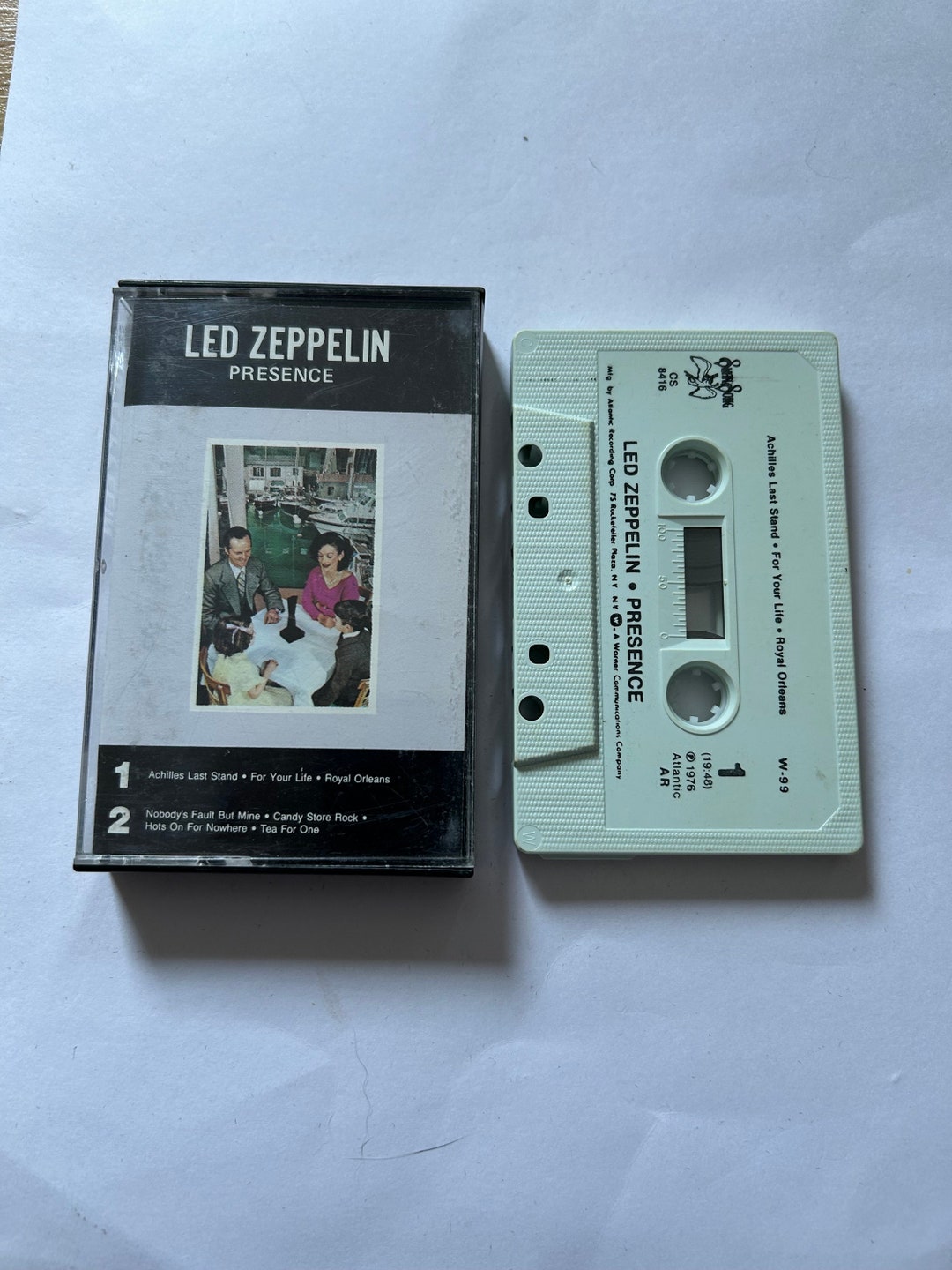 Led Zeppelin Presence USA Cassette Tape - Etsy