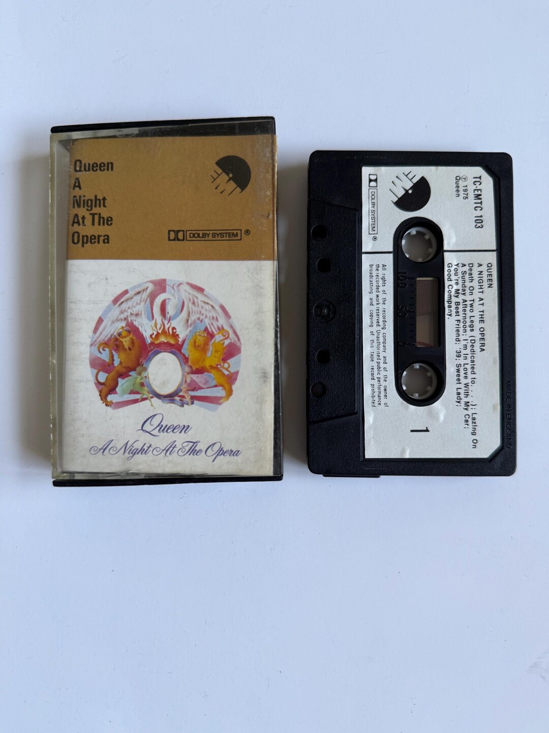 Queen A Night at the Opera Cassette Tape - Etsy