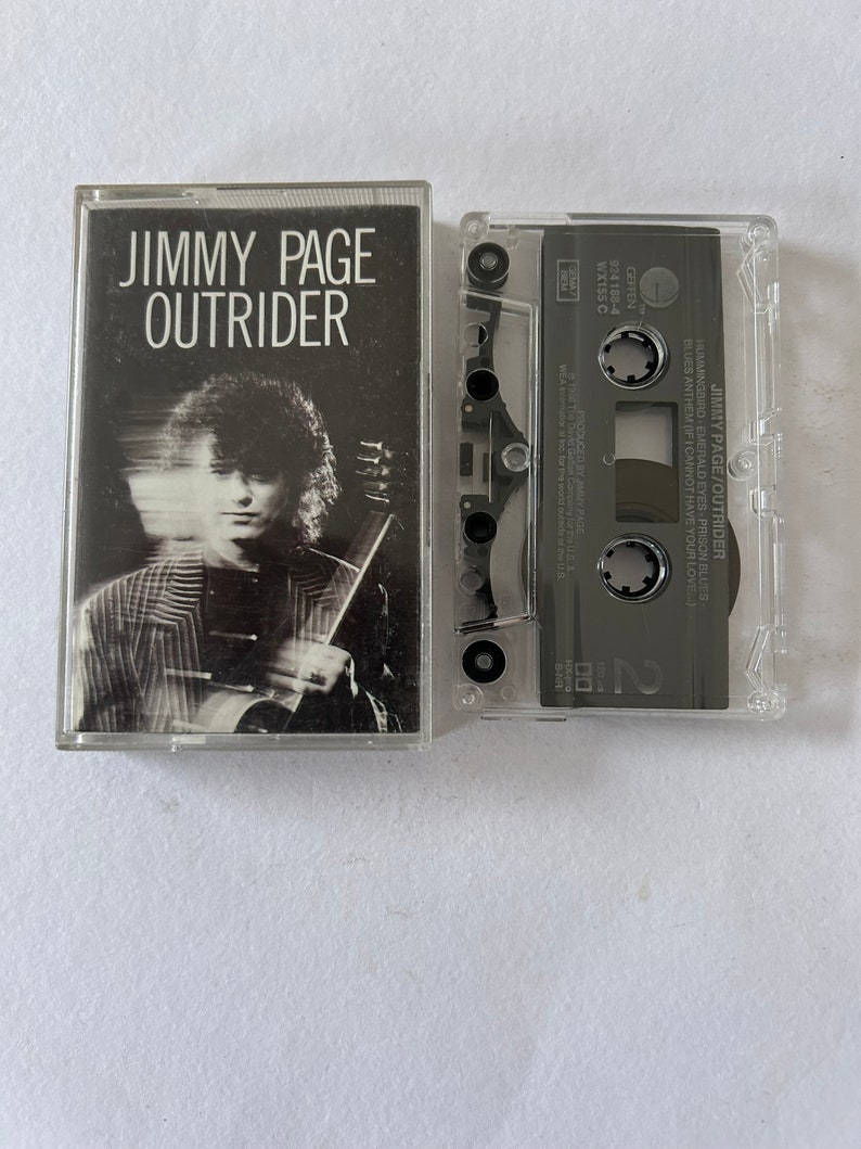 Jimmy Page Outrider Cassette Tape - Etsy