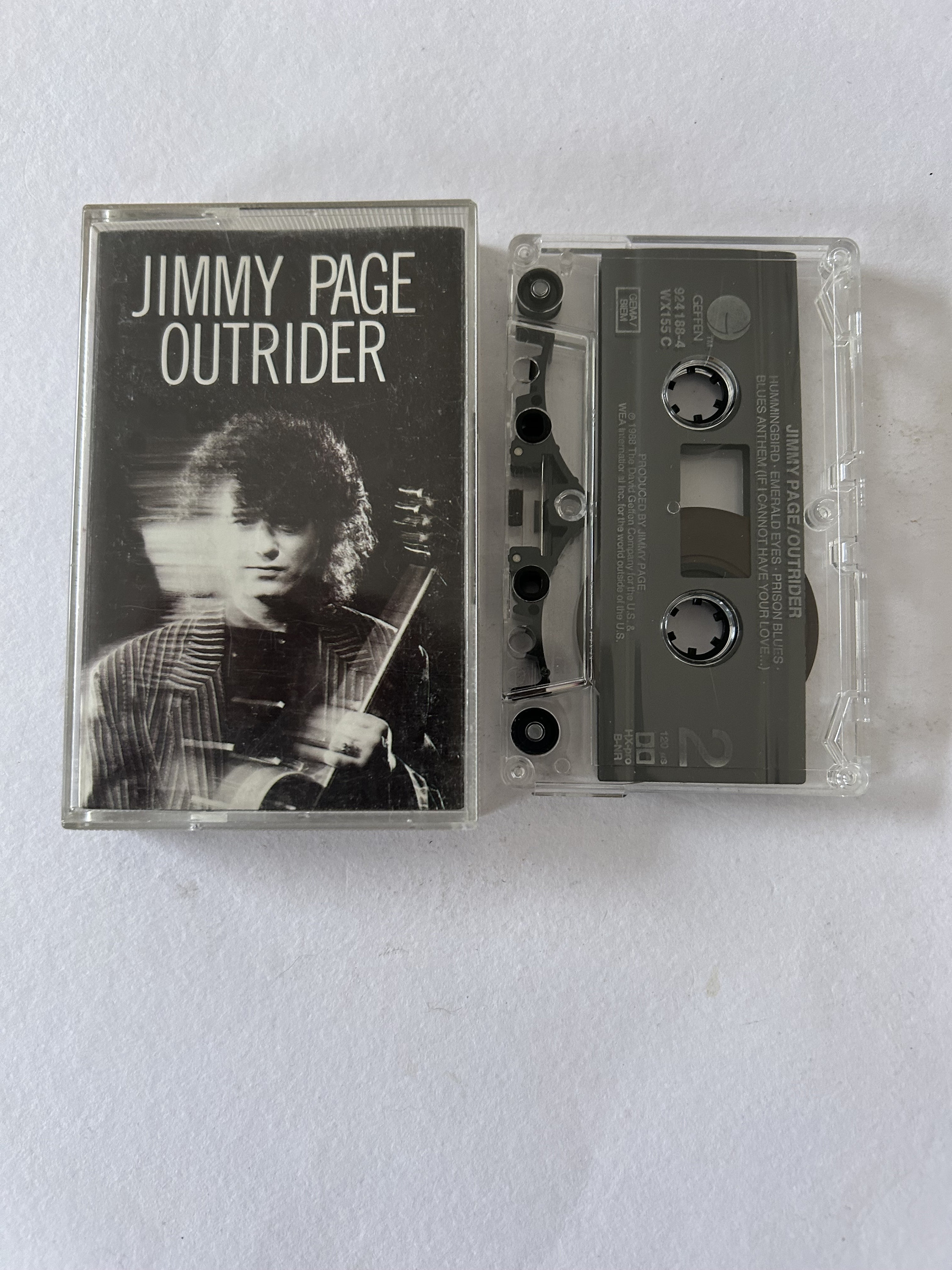 Jimmy Page Outrider Cassette Tape - Etsy