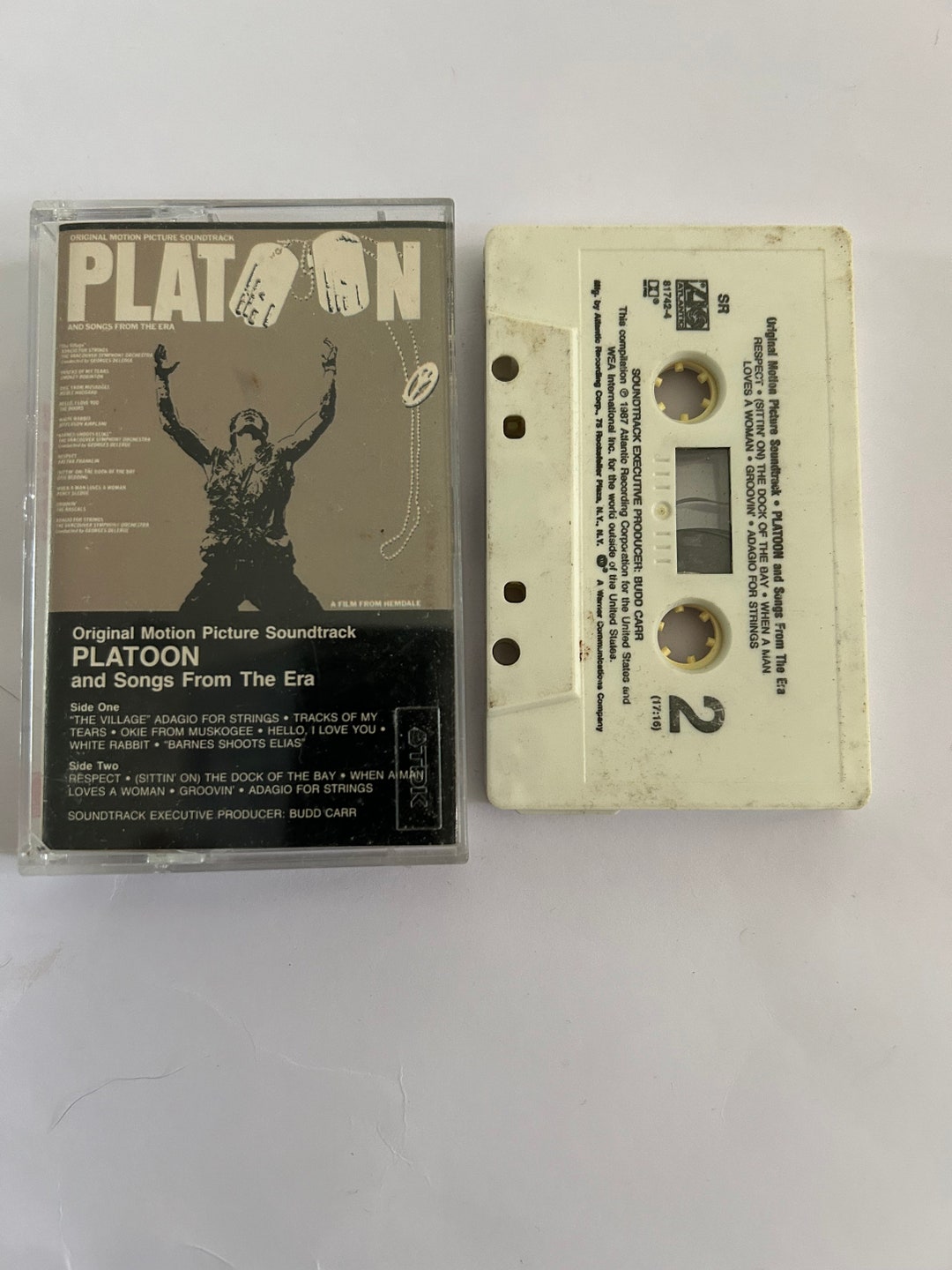 Platoon Soundtrack Cassette Tape - Etsy