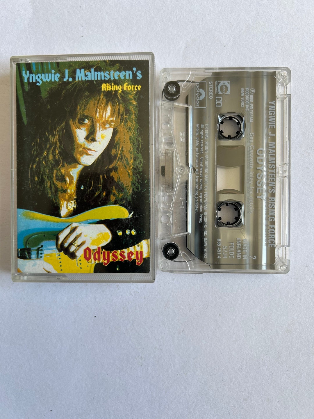 Yngwie Malmsteen Rising Force Cassette Tape - Etsy Canada