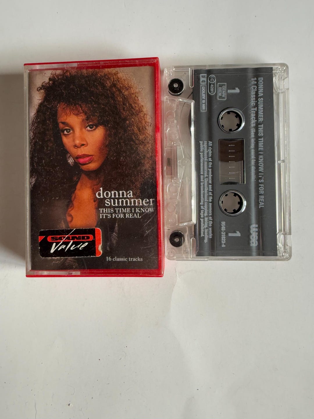 Donna Summer This Time I Know It’s for Real Cassette Tape - Etsy