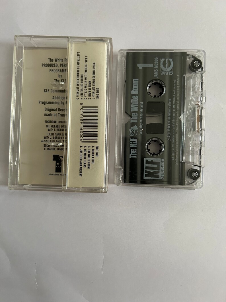 The KLF the White Room Cassette Tape - Etsy