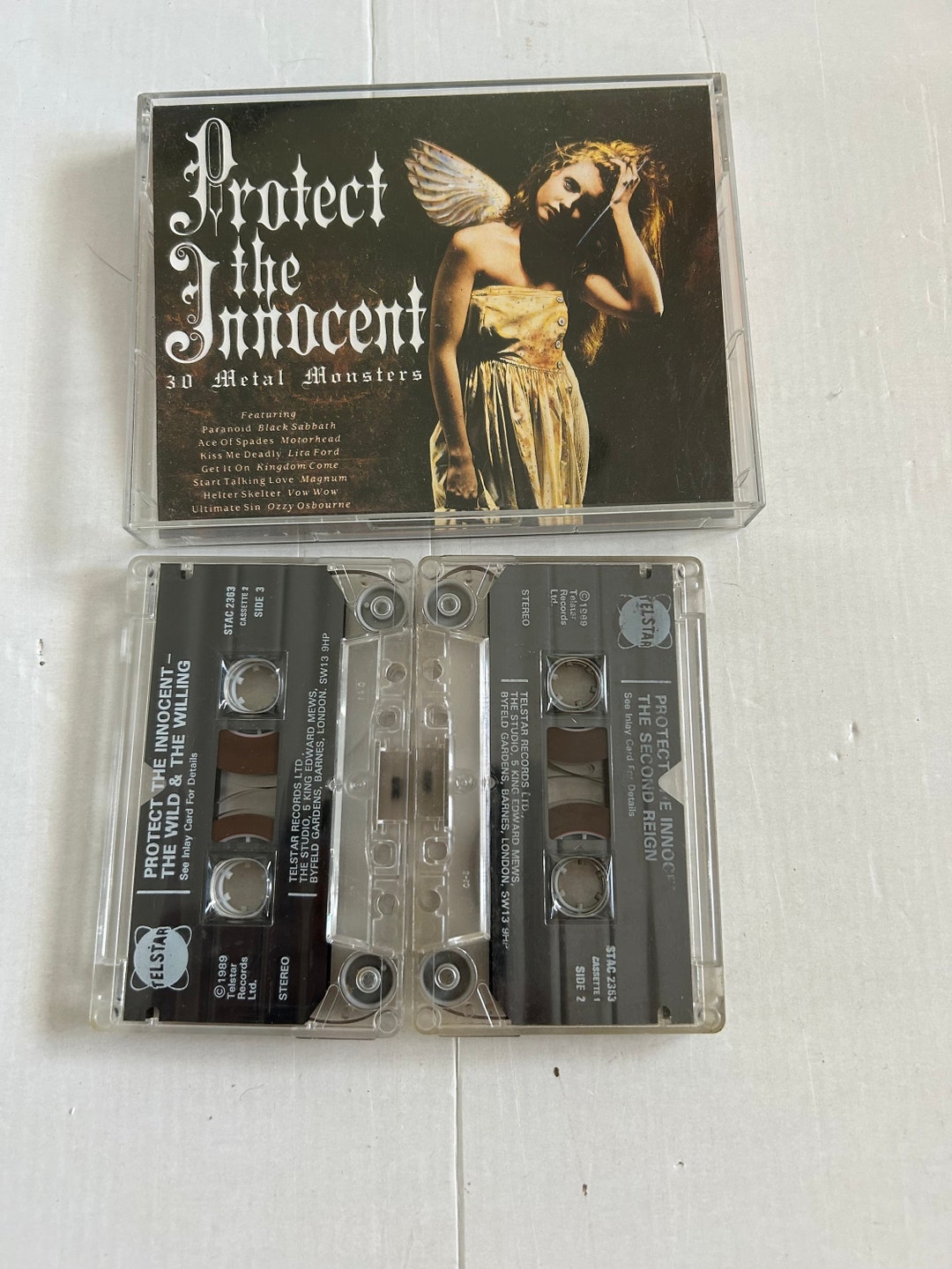 Protect the Innocent 30 Metal Monsters Various Artists Double Cassette ...