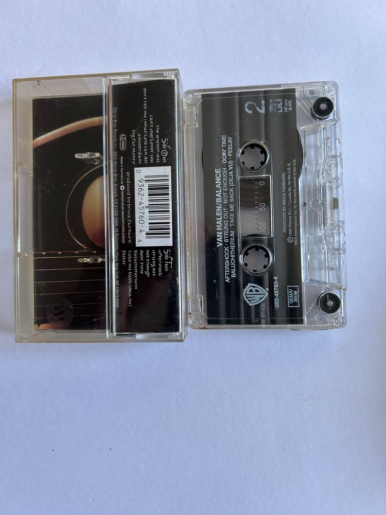 Van Halen Balance Cassette Tape - Etsy