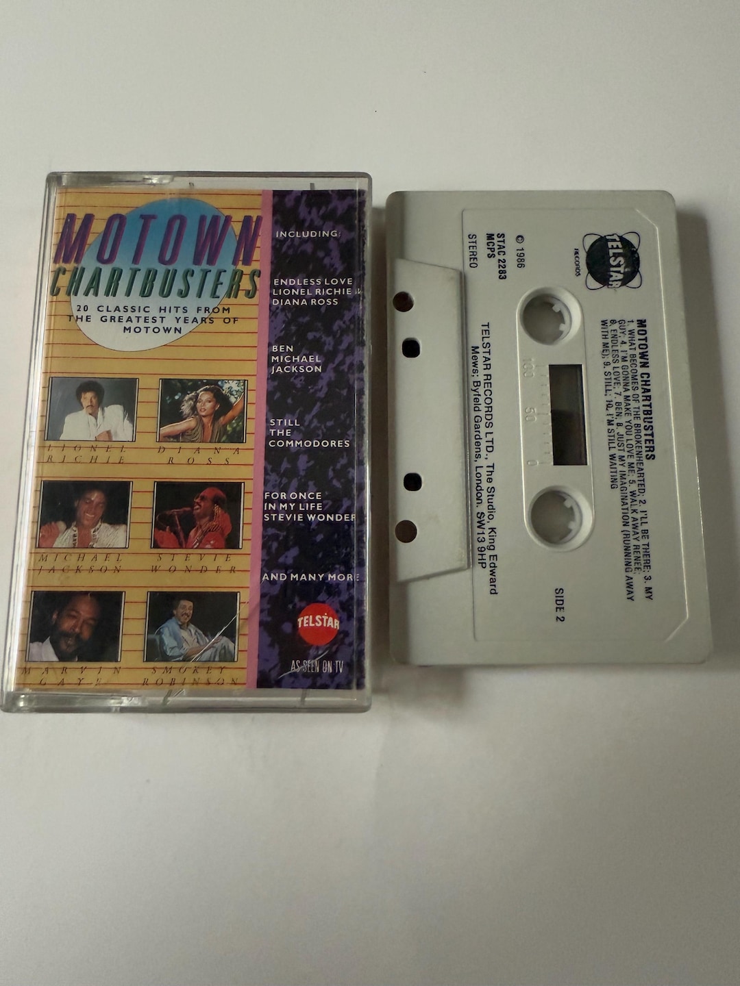 Motown Chartbusters Various Artists Cassette Tape - Etsy