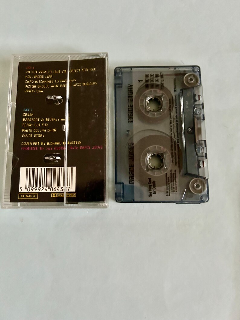 Grace Jones Inside Story Cassette Tape - Etsy