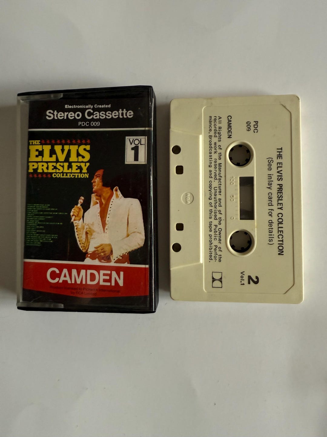 Elvis Presley Collection Volume 1 Cassette Tape - Etsy