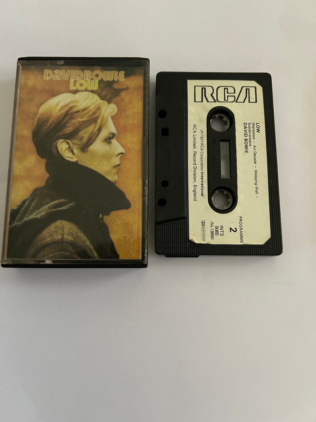 David Bowie Low Paper Labels Cassette Tape - Etsy