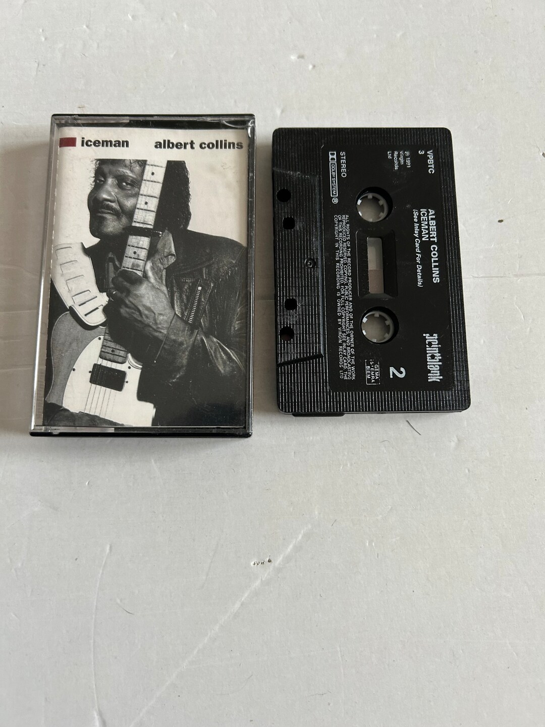 Albert Collins Iceman Cassette Tape - Etsy