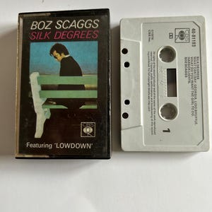 Boz Scaggs Silk Degrees Cassette Tape - Etsy