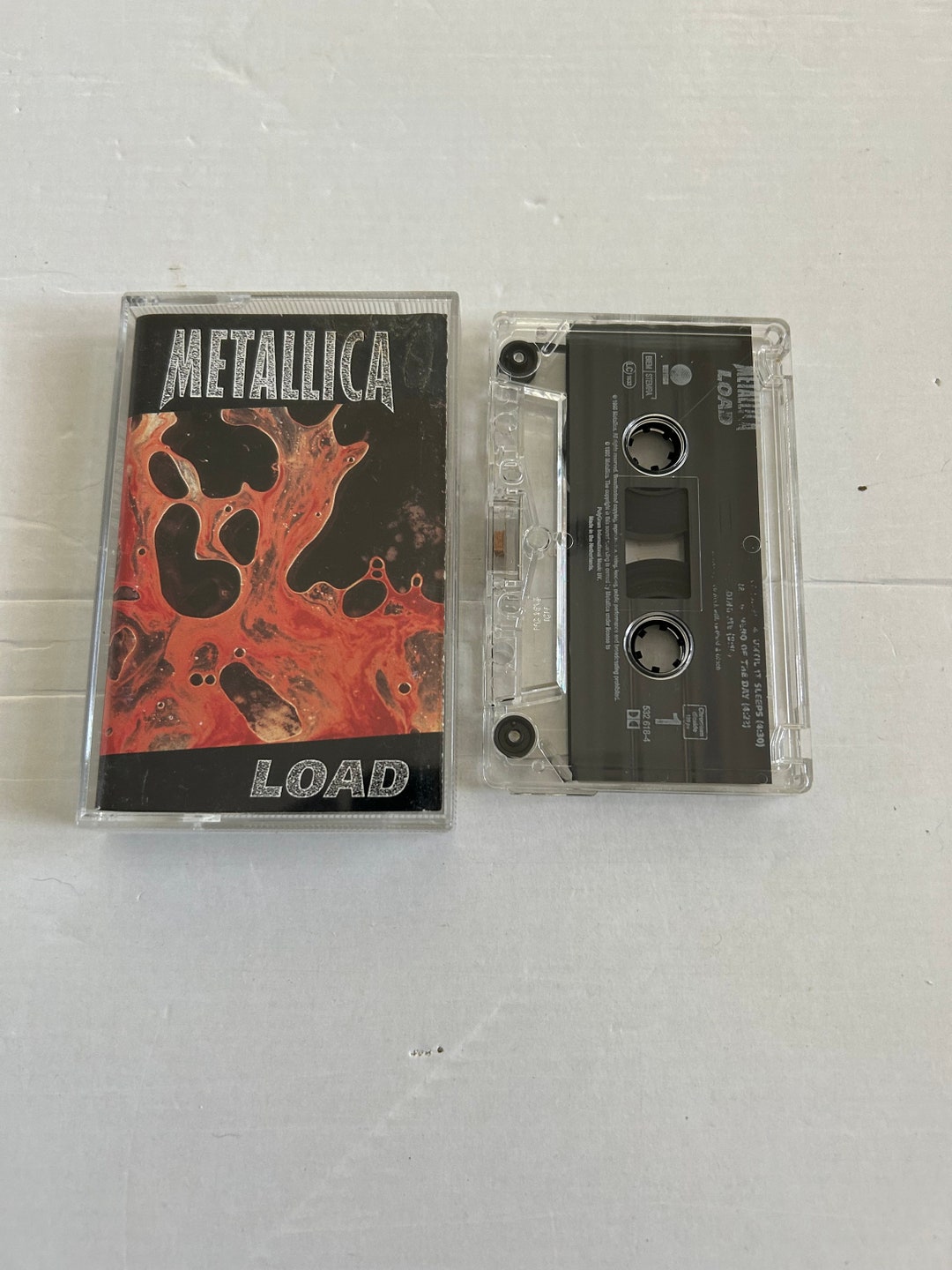 Metallica Load Cassette Tape - Etsy