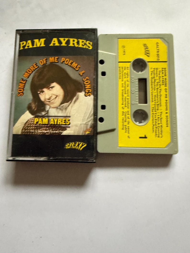 Pam Ayres Some More of Me Poems and Songs Cassette Tape - Etsy