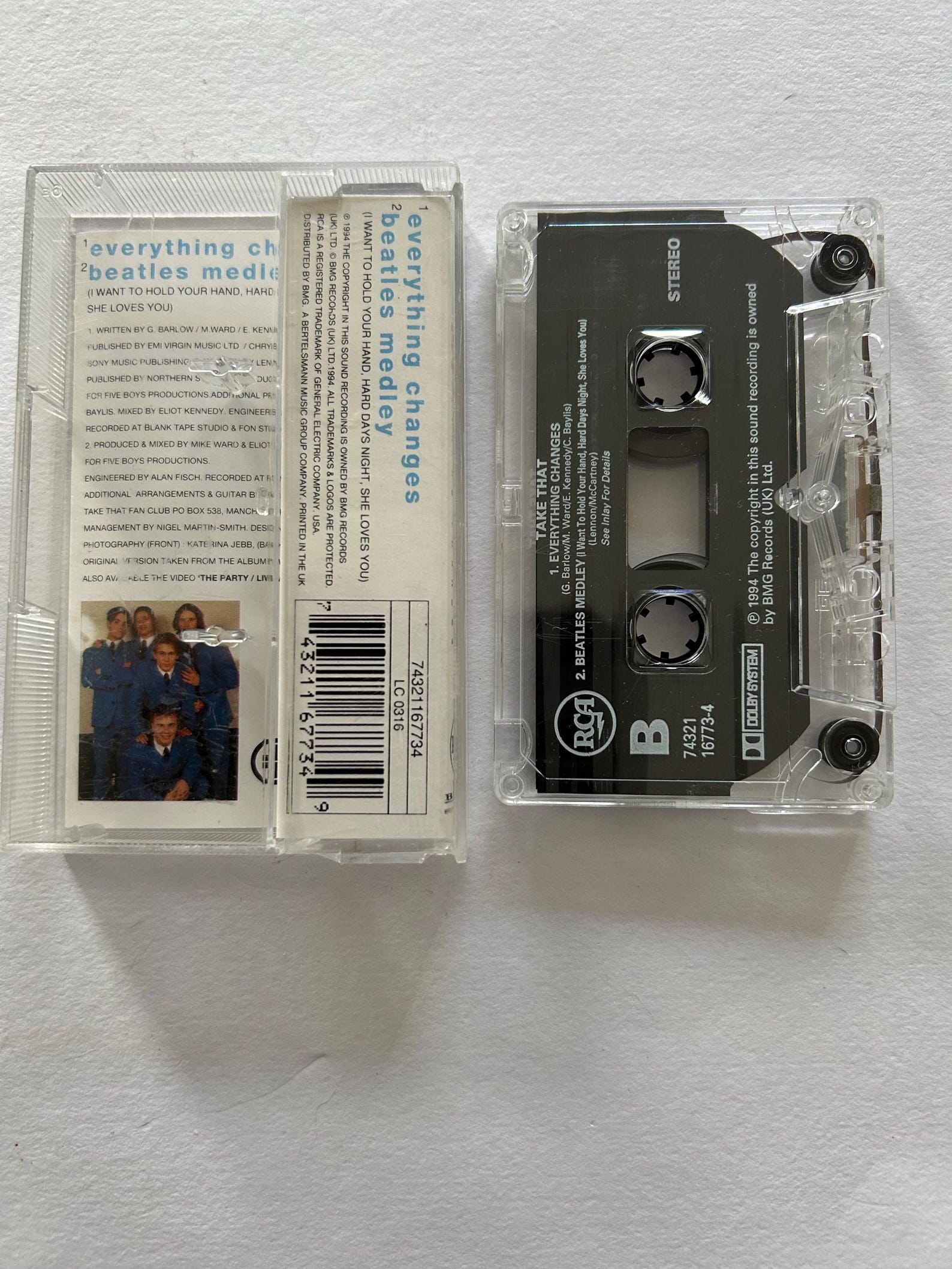 Take That Everything Changes Single Cassette Tape - Etsy