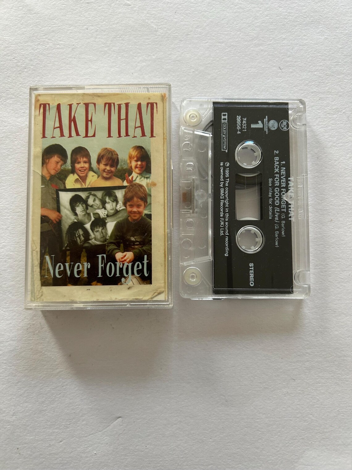 Take That Never Forget Cassette Tape - Etsy