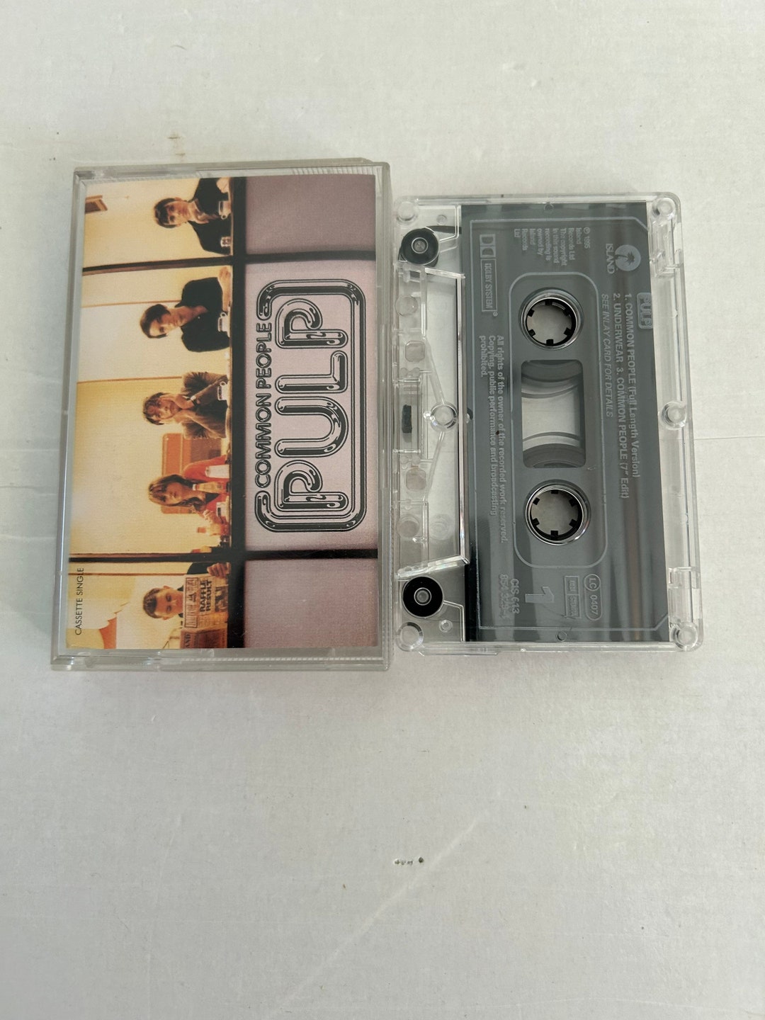 Pulp Common People Cassette Tape - Etsy