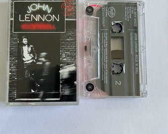 John Lennon Rock 'N Roll Cassette Tape - Etsy