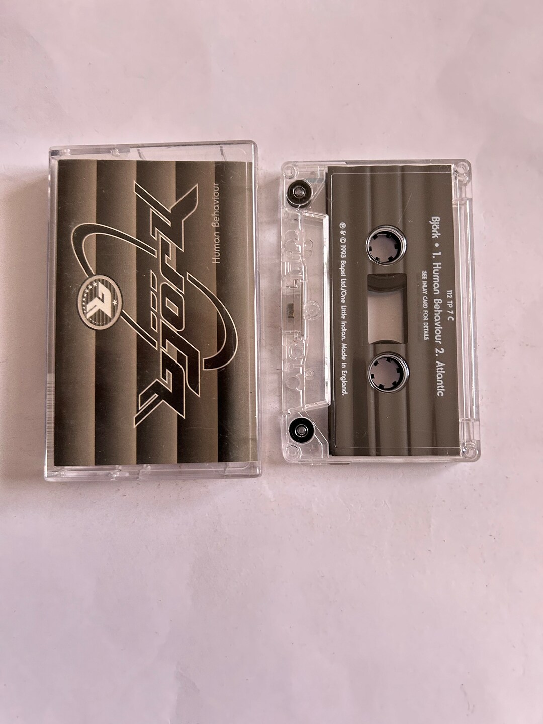 Bjork Human Behaviour Cassette Tape - Etsy
