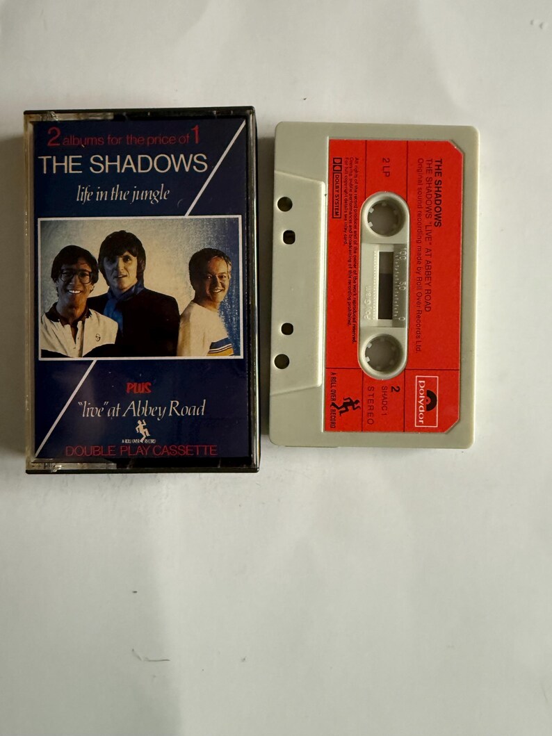 The Shadows Life in the Jungle / Life at Abbey Road Cassette Tape - Etsy