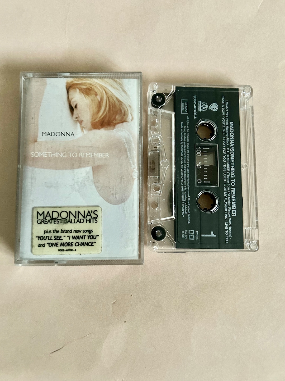 Madonna Something to Remember Cassette Tape - Etsy