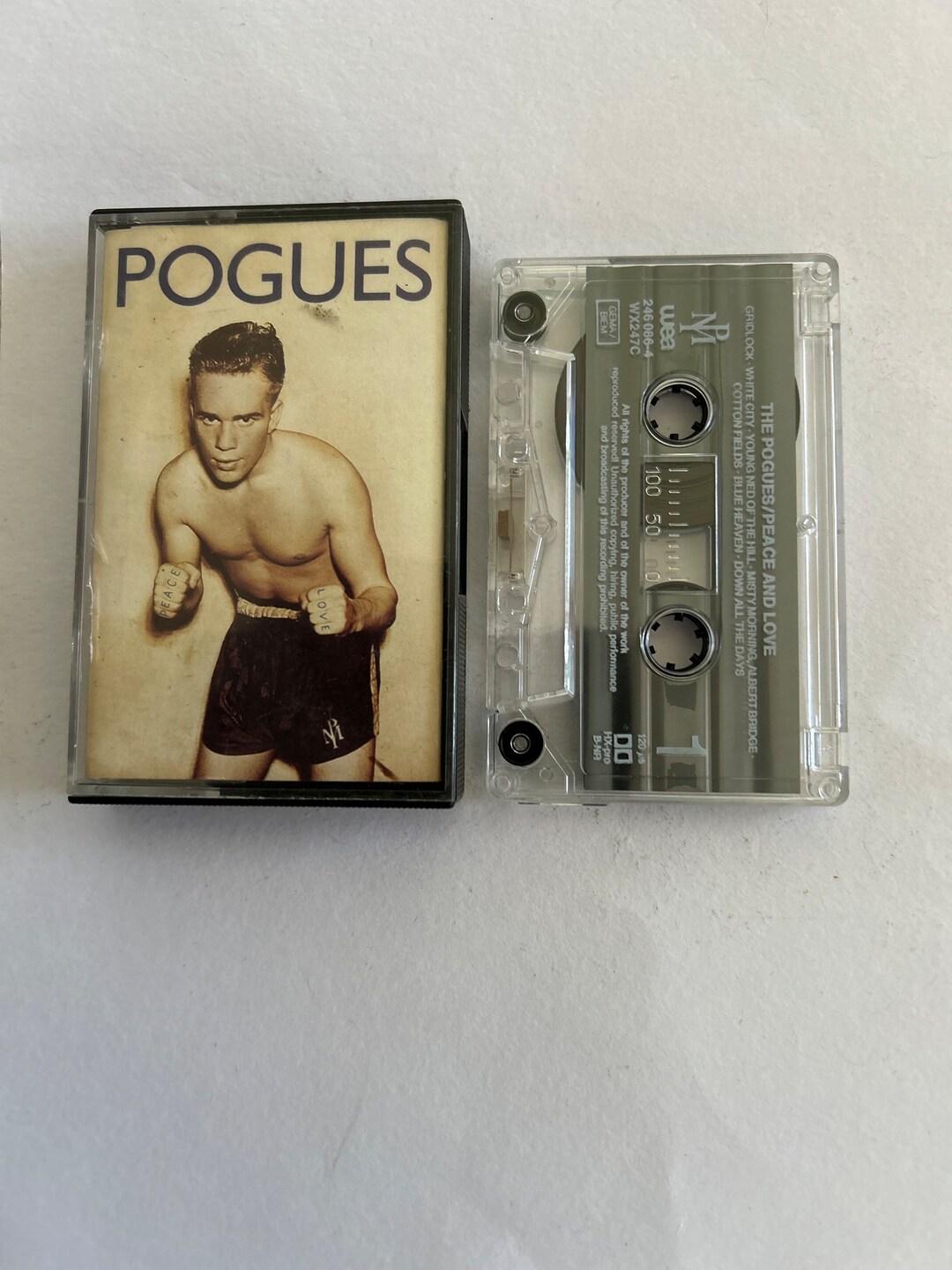 Pogues Peace and Love Cassette Tape - Etsy