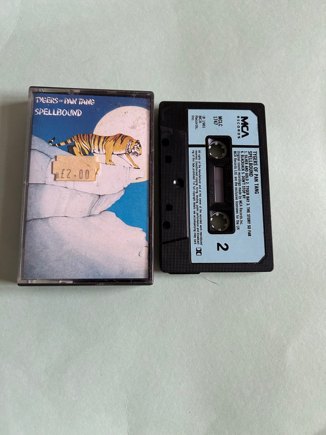 Tygers of Pan Tang Spellbound Cassette Tape - Etsy