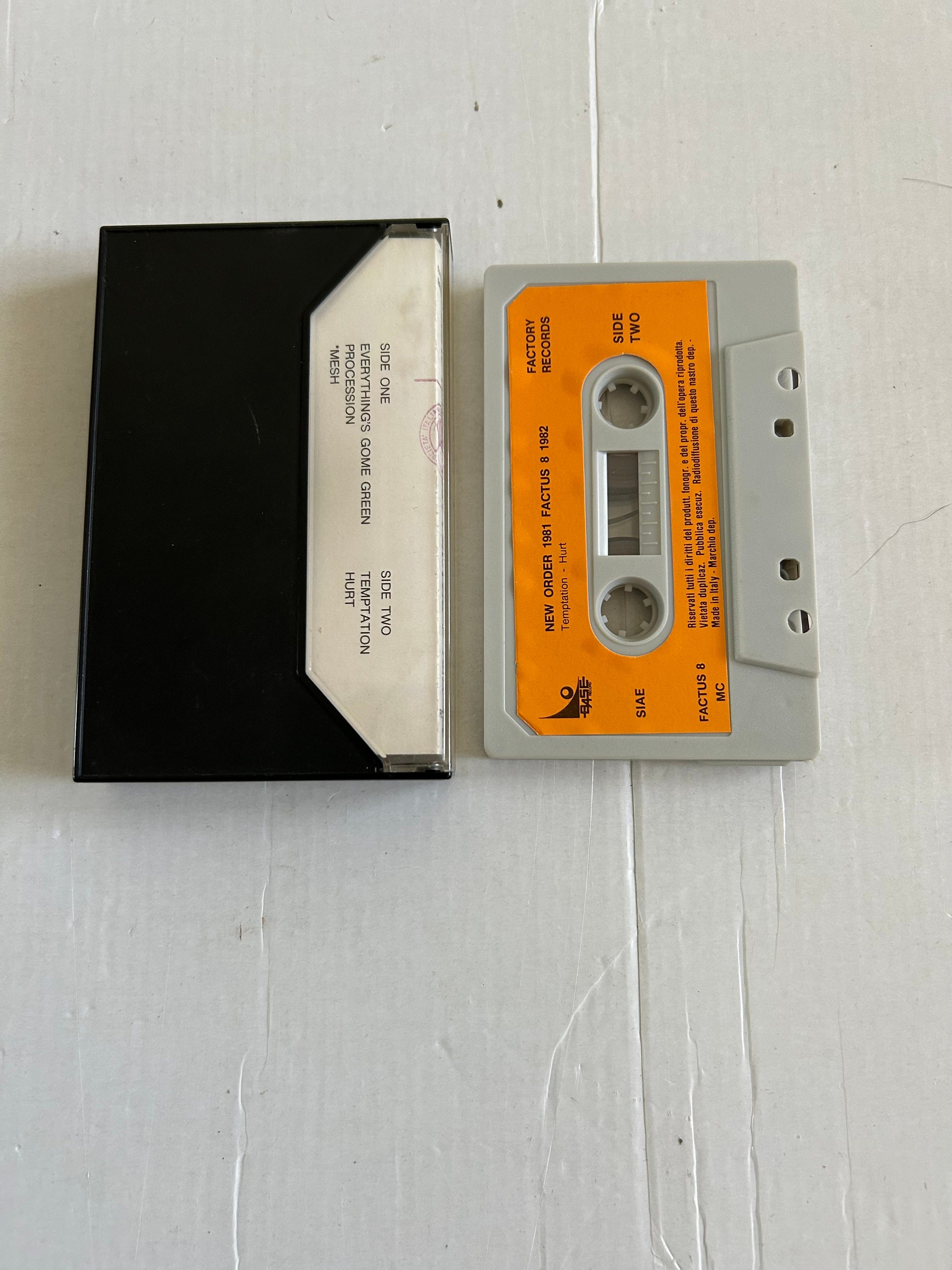 New Order 1981 Factus 8 1982 Italian Cassette Tape - Etsy
