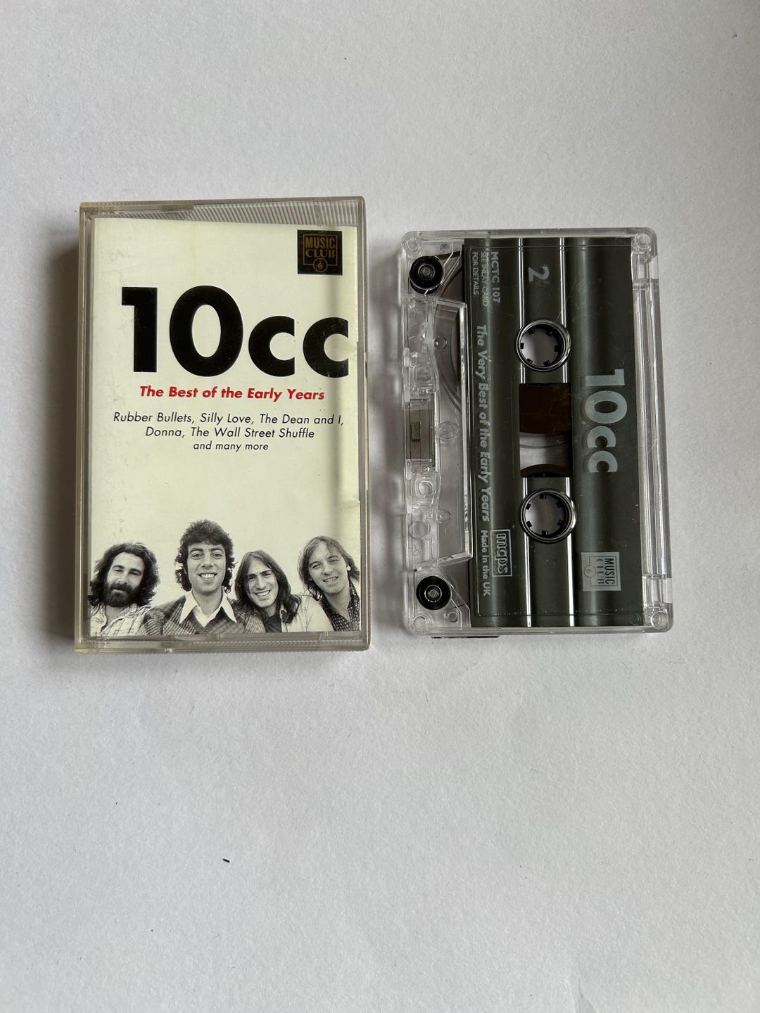 10cc the Best of the Early Years Cassette Tape - Etsy