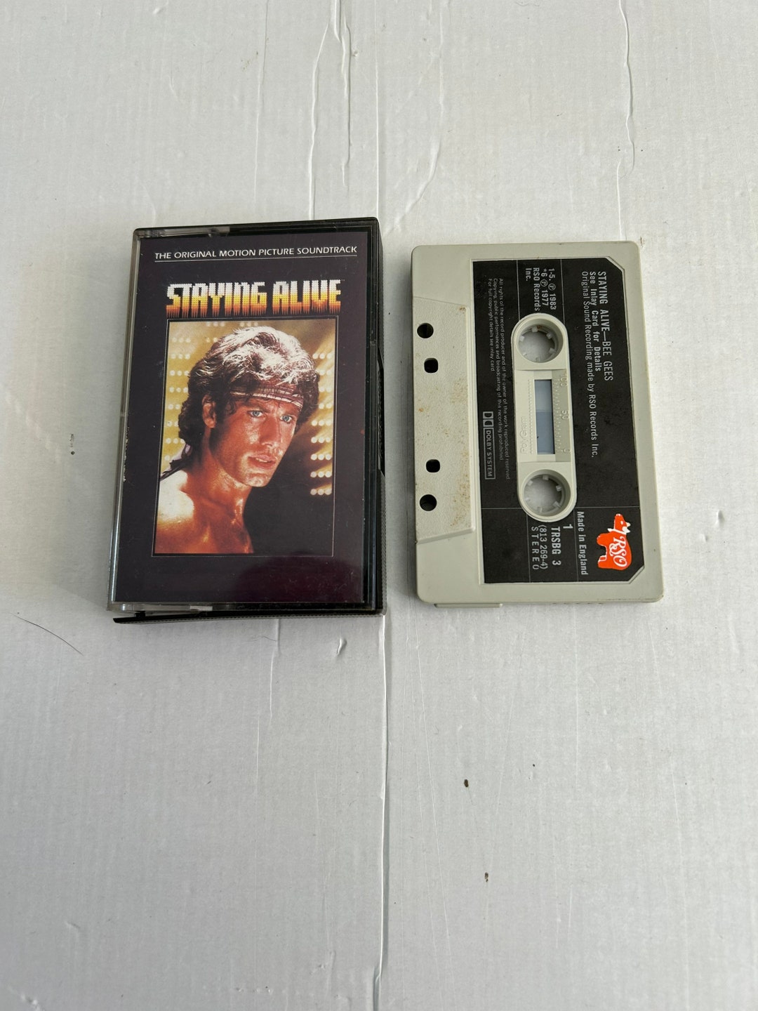 Staying Alive Soundtrack Cassette Tape - Etsy