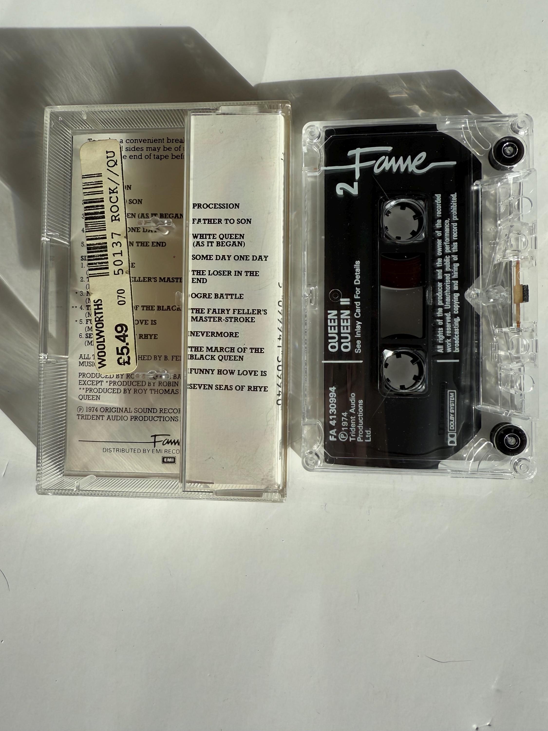 Queen Queen II Cassette Tape - Etsy