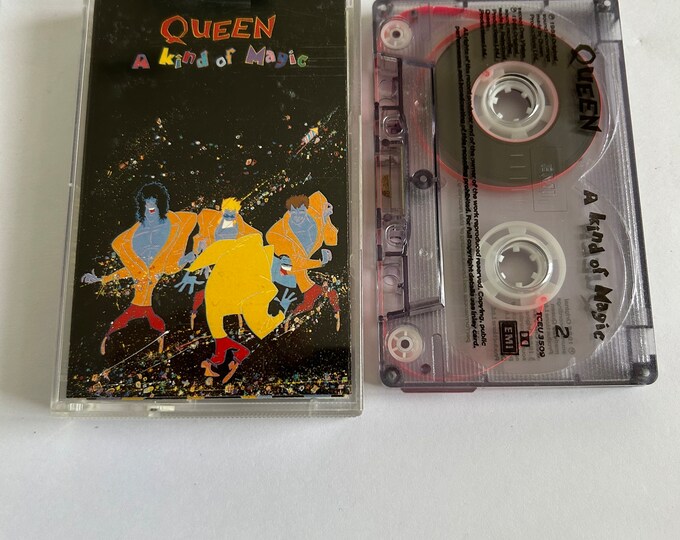 Queen A Kind of Magic Cassette Tape - Etsy
