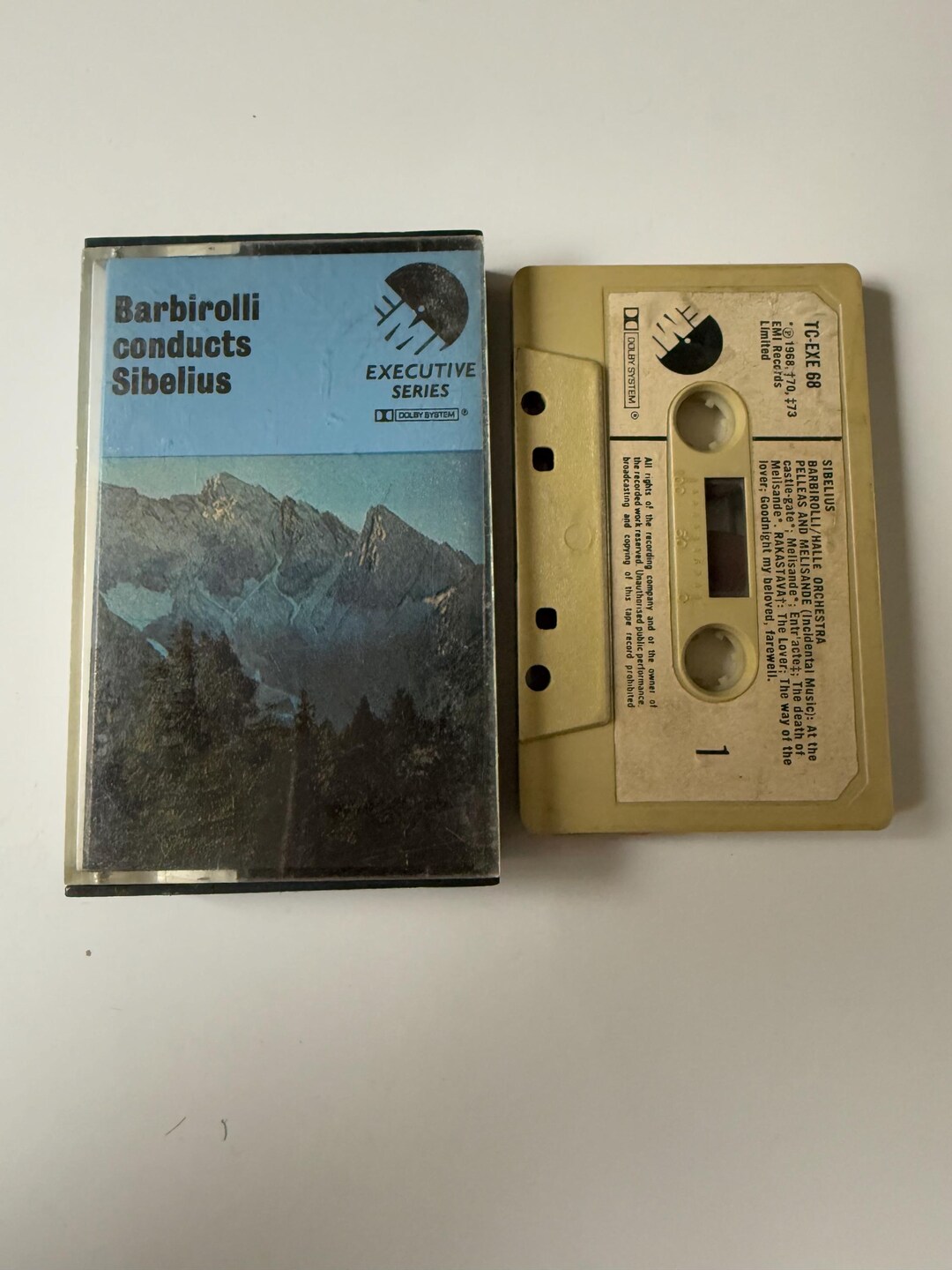 Barbirolli Conducts Sibelius Cassette Tape - Etsy