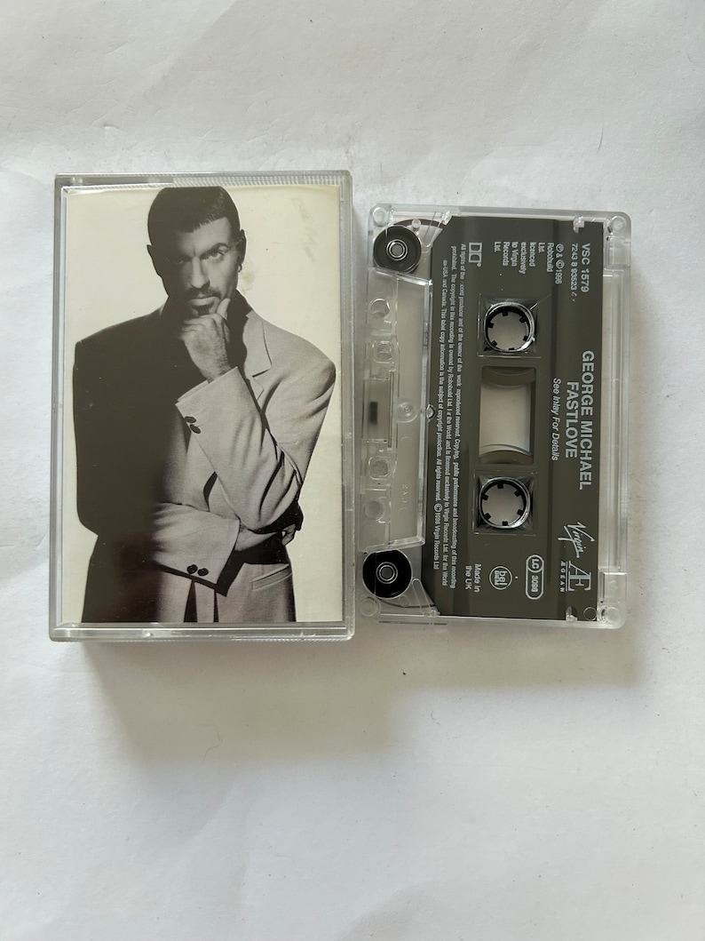 George Michael Fast Love Cassette Tape - Etsy