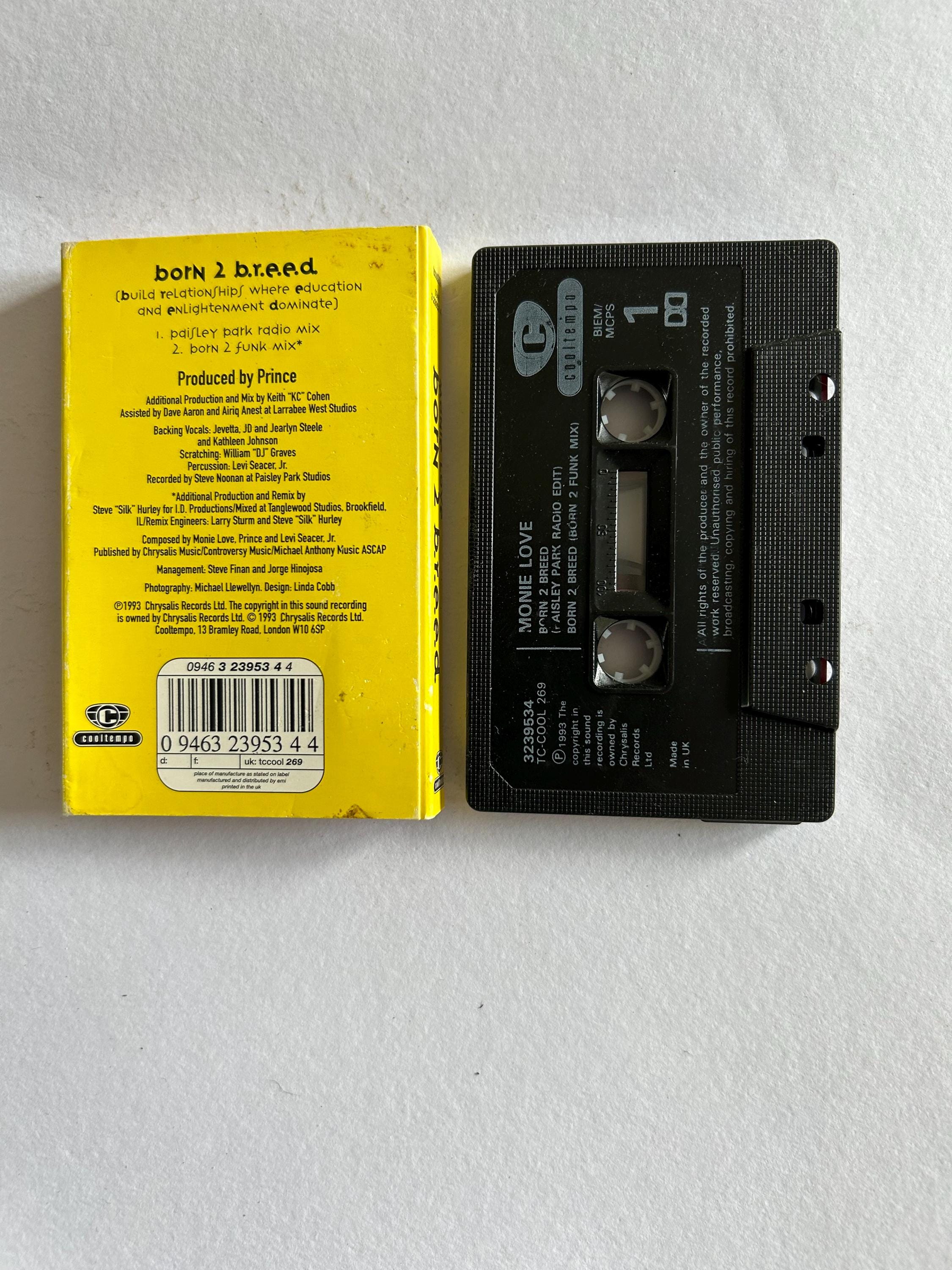 Monie Love Born to Breed Cassette Tape - Etsy