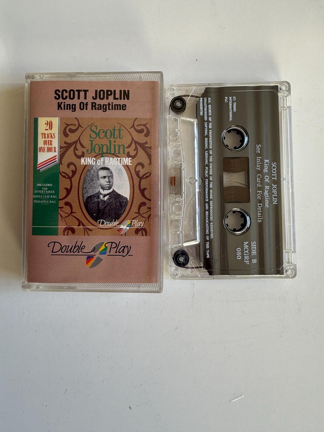 Scott Joplin King of Ragtime Cassette Tape - Etsy