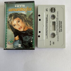 Samantha Fox Greatest Hits Cassette Tape - Etsy