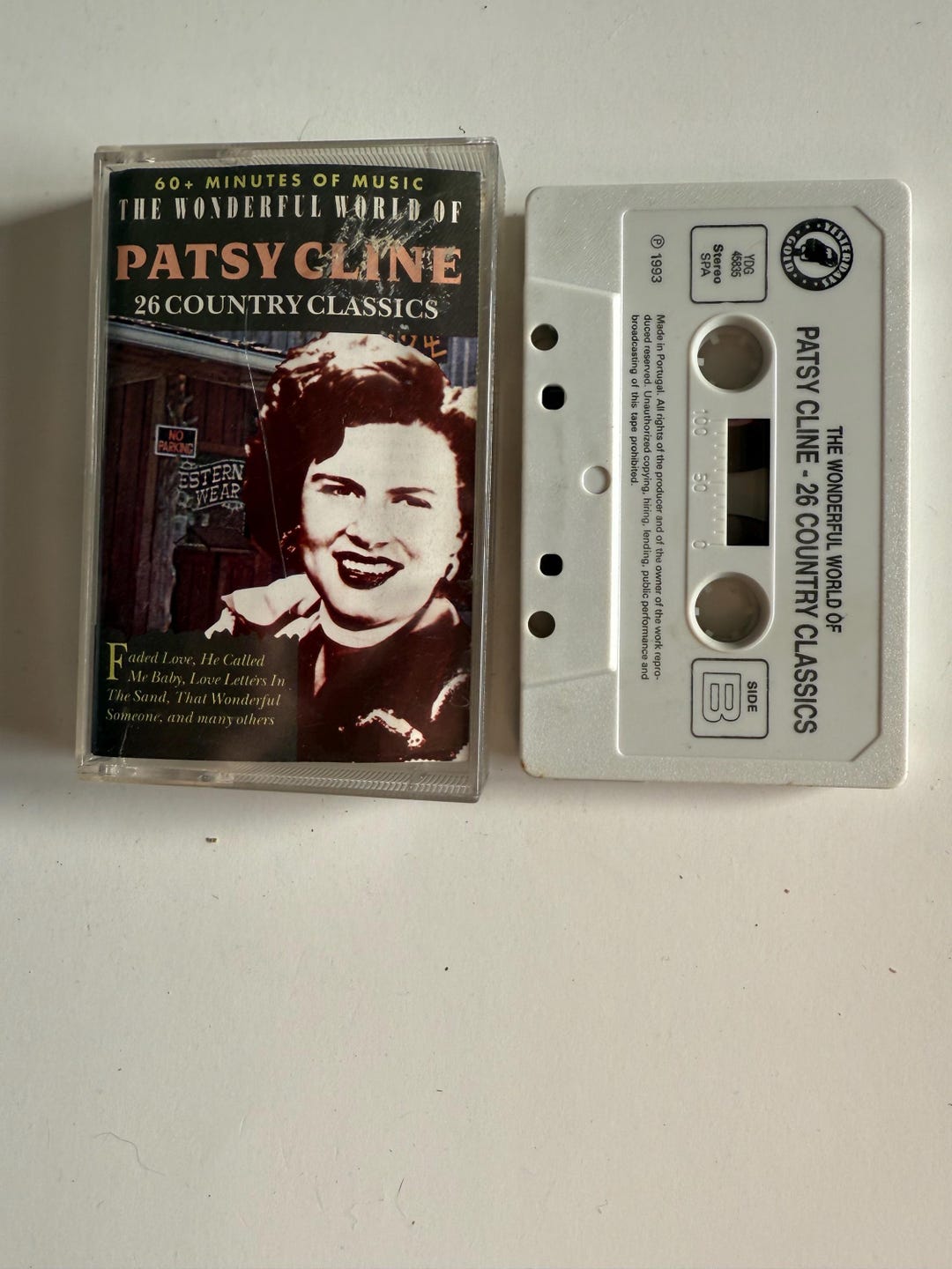 Patsy Cline the Wonderful World of Cassette Tape - Etsy