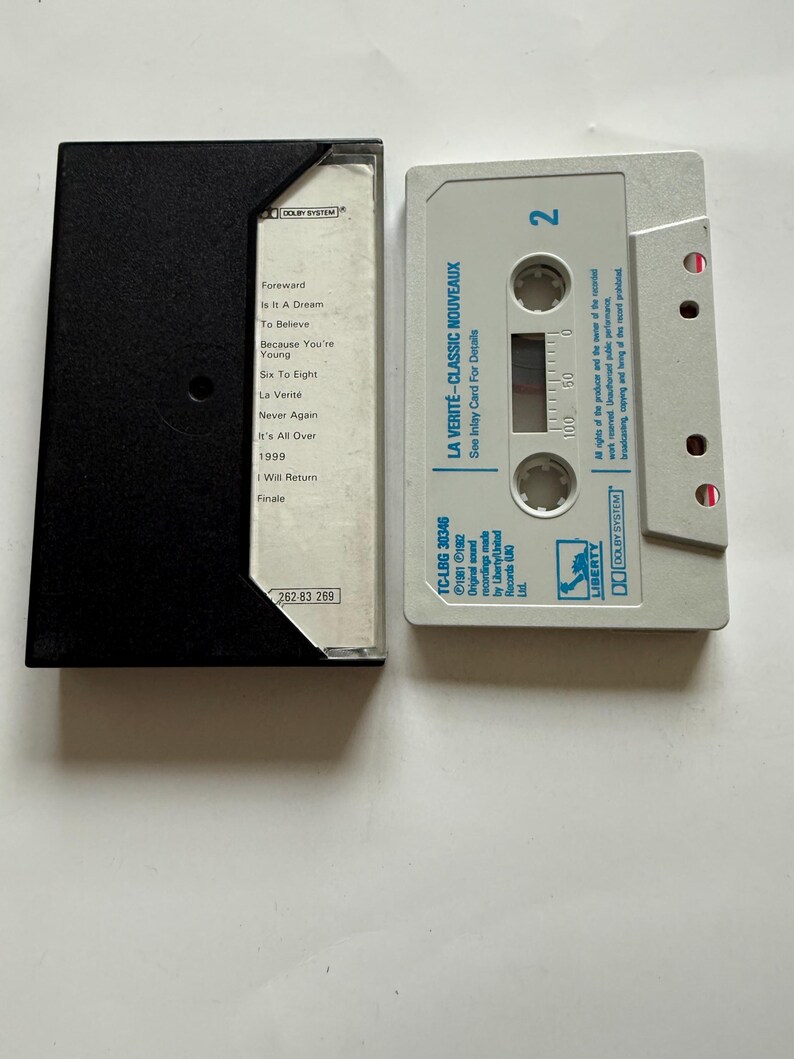 Classix Nouveaux La Verite Cassette Tape - Etsy