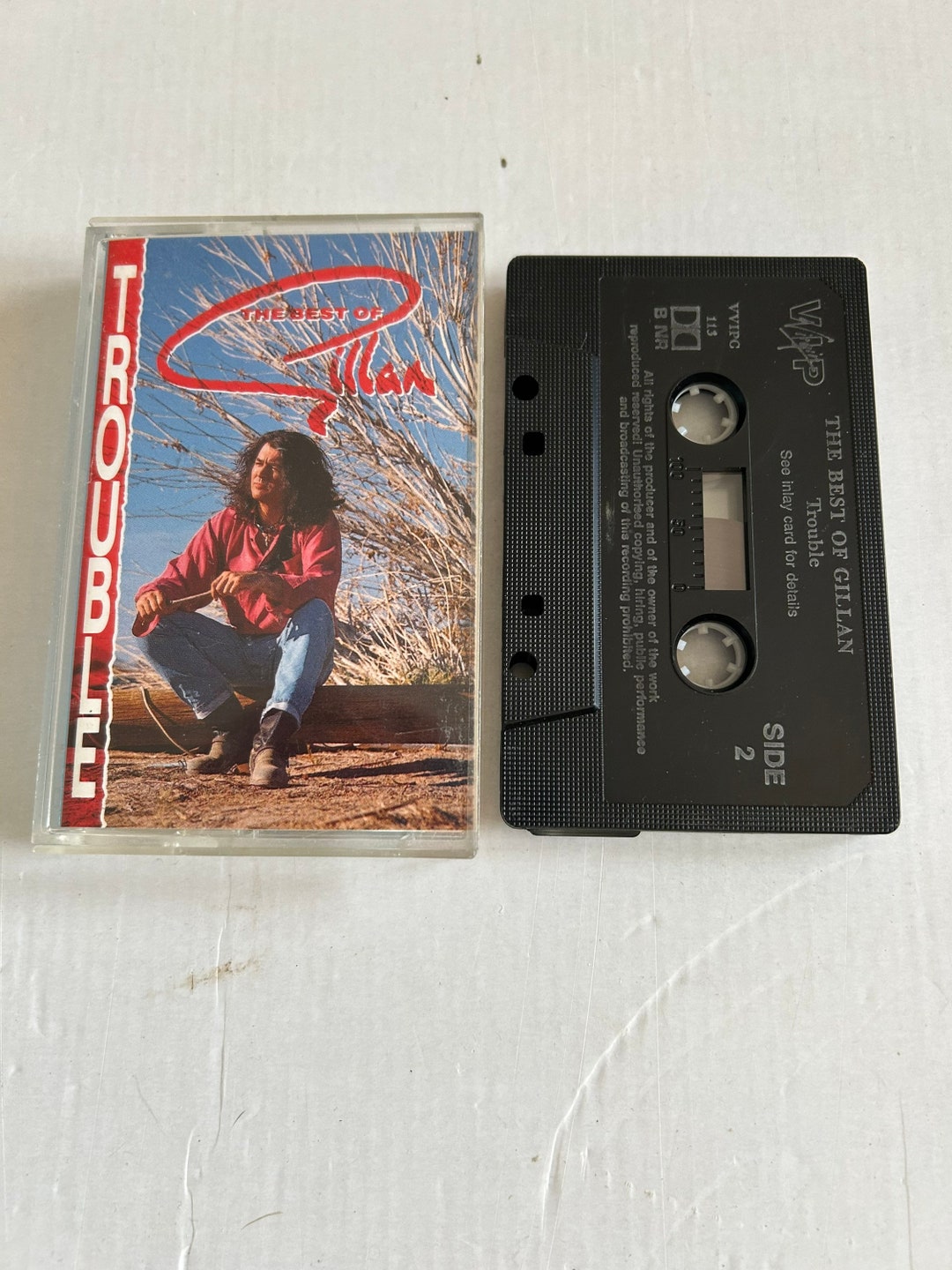 Gillan Best of Trouble Cassette Tape - Etsy