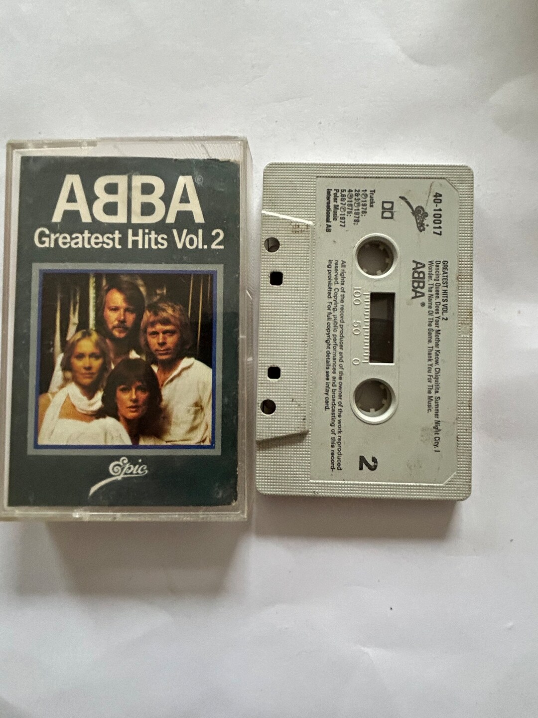 Abba Greatest Hits Vol 2 Cassette Tape - Etsy