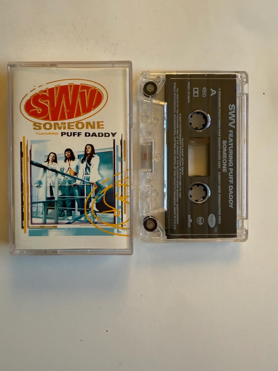 SWV Featuring Puff Daddy Someone Cassette Tape - Etsy