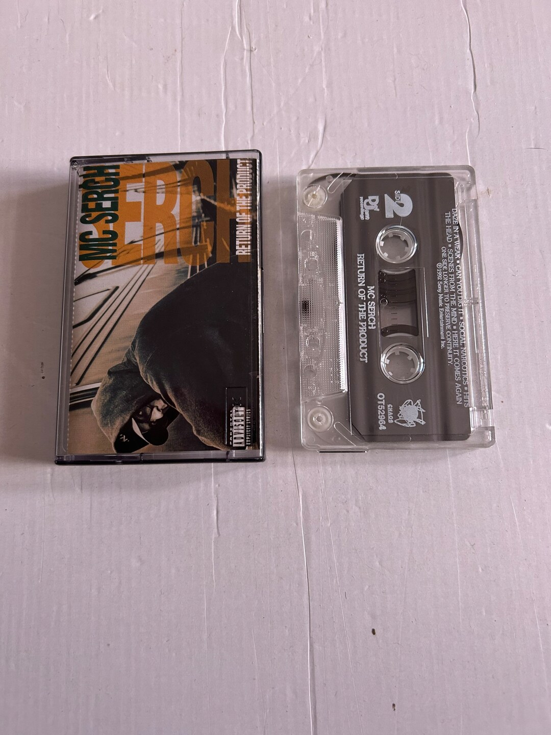 MC Serch Return of the Product Cassette Tape - Etsy