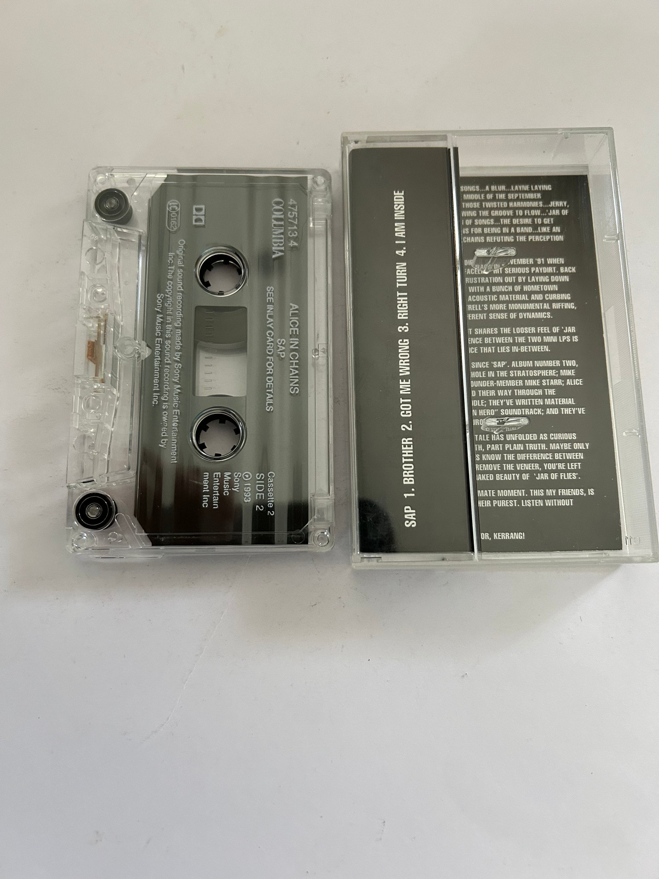 Alice in Chains Sap Cassette Tape - Etsy