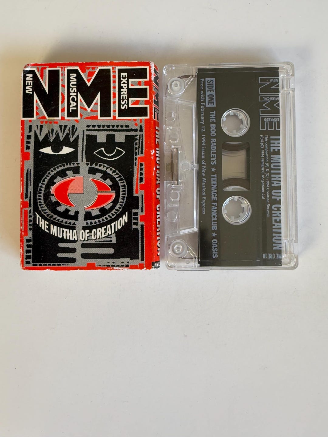 NME the Mutha of Creation Oasis Ride Boo Radleys Teenage Fanclub Sugar ...