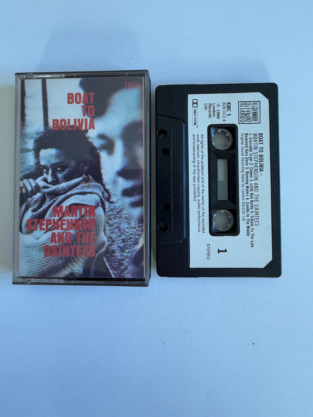 Martin Stephenson and the Daintees Boat to Bolivia Cassette Tape - Etsy