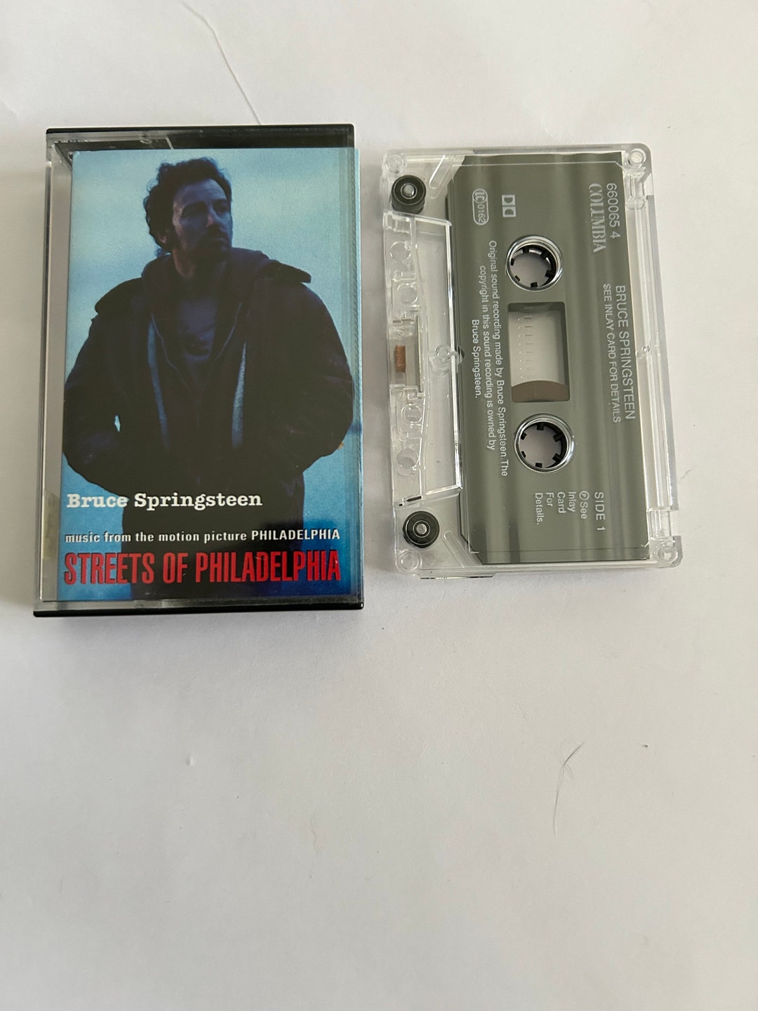 Bruce Springsteen Streets of Philadelphia Cassette Tape - Etsy