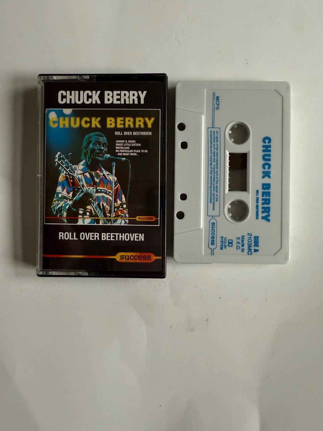 Chuck Berry Roll Over Beethoven Cassette Tape - Etsy